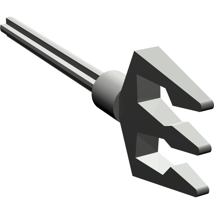 LEGO Dark Gray Trident with Axle (40339) | Brick Owl - LEGO Marketplace