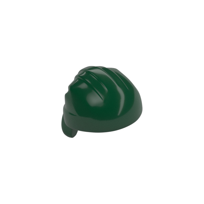 LEGO Dark Green Bandana with Double Tail and Ridges (18927) | Brick Owl ...