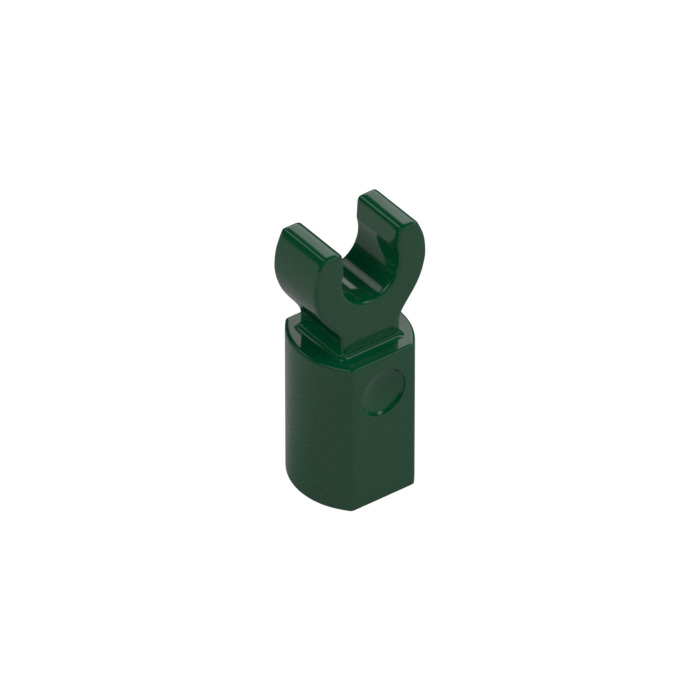 LEGO Dark Green Bar Holder with Clip (11090 / 44873) | Brick Owl