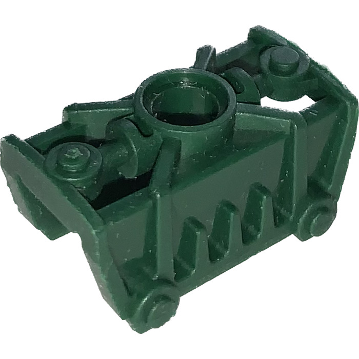 LEGO Dark Green Bionicle Knee Armor 2 x 3 x 1.5 (47299) | Brick Owl