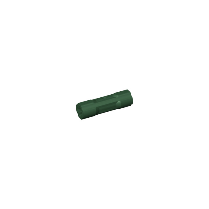 LEGO Dark Green Extension with Axle Holes (26287 / 42195) | Brick Owl ...