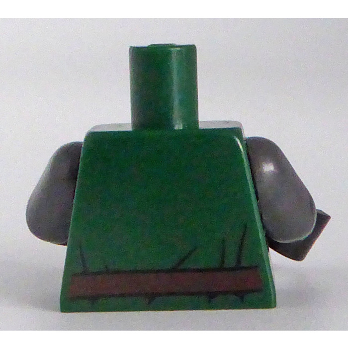 LEGO Dark Green Frightening Knight Minifig Torso (973 / 88585) | Brick ...