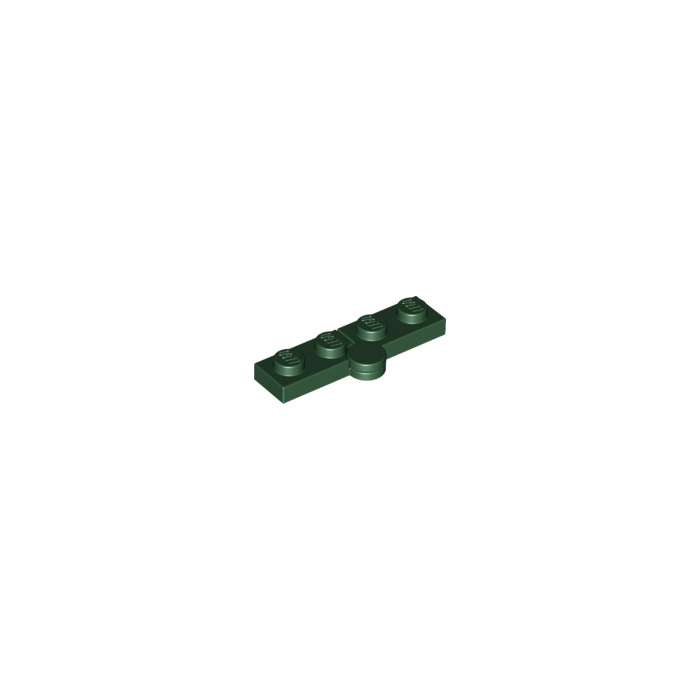 LEGO Dark Green Hinge Plate 1 x 4 Swivel Assembly (1927 / 19954 ...