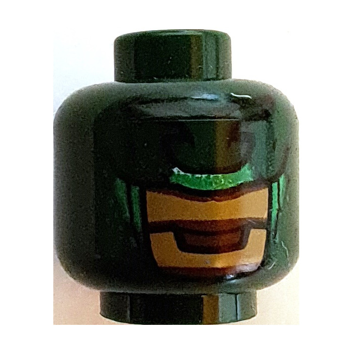 LEGO Dark Green Parademon with Dark Green Armor and Minifigure Head ...