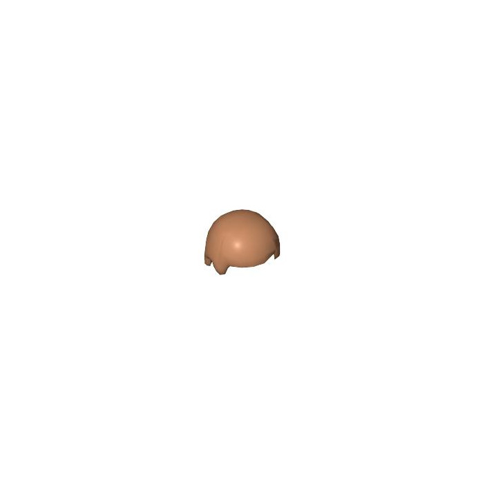 LEGO Dark Nougat Smooth Short Hair with Arch for Ears (3901) | Brick ...