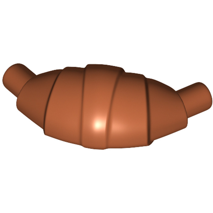 LEGO Dark Orange Croissant with Rounded Ends (33125) | Brick Owl - LEGO ...