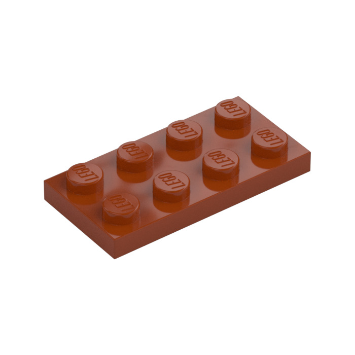 LEGO Dark Orange Plate 2 x 4 (3020 / 5584) | Brick Owl - LEGO Marketplace