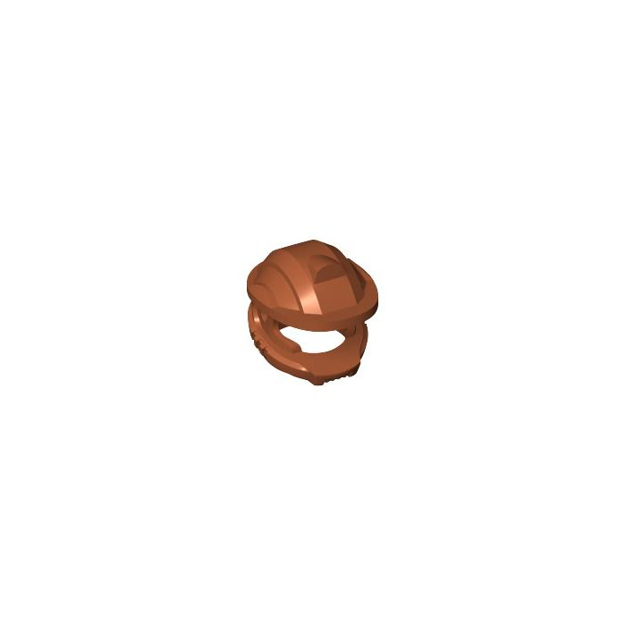 LEGO Dark Orange Space Helmet with Brim (5200) | Brick Owl - LEGO ...