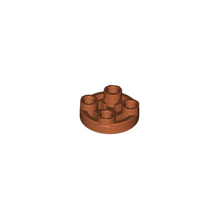 LEGO Dark Orange Tile 2 x 2 Round Inverted (3567) | Brick Owl - LEGO ...