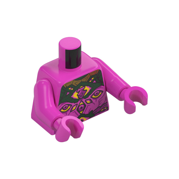 LEGO Dark Pink 100-Eyed Demon Torso (973 / 76382) | Brick Owl - LEGO ...