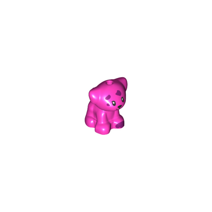 LEGO Dog - Puppy (Small) with Magenta Spots (69901 / 77302) | Brick Owl ...