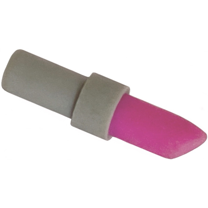 LEGO Dark Pink Lipstick with Medium Stone Gray Handle (25866 / 93094 ...