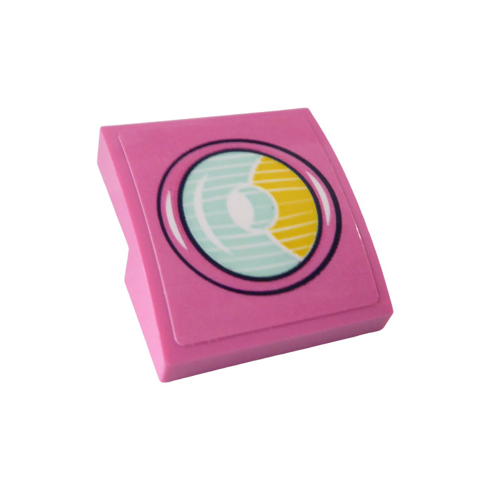 LEGO Slope 2 x 2 Curved with Right Headlight Sticker (15068) | Brick ...