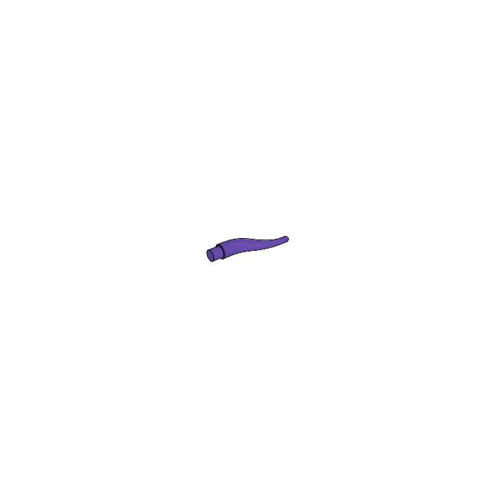 LEGO Dark Purple Cattle Horn (Long) (13564) | Brick Owl - LEGO Marketplace