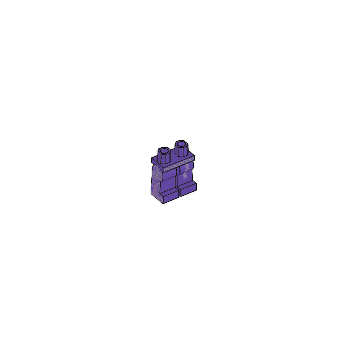 LEGO Dark Purple Disco Diva Minifigure Hips and Legs (3815 / 19393 ...