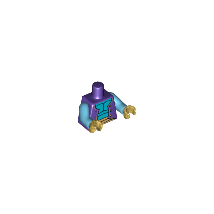 LEGO Dark Purple Genie Torso (88585) | Brick Owl - LEGO Marketplace