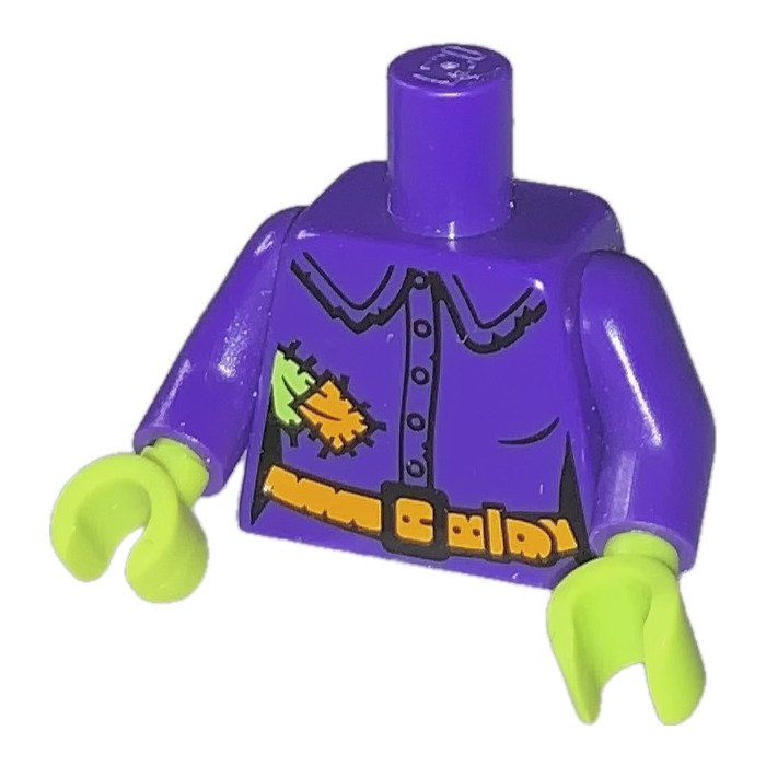 LEGO Dark Purple Minifig Torso (973) | Brick Owl - LEGO Marketplace