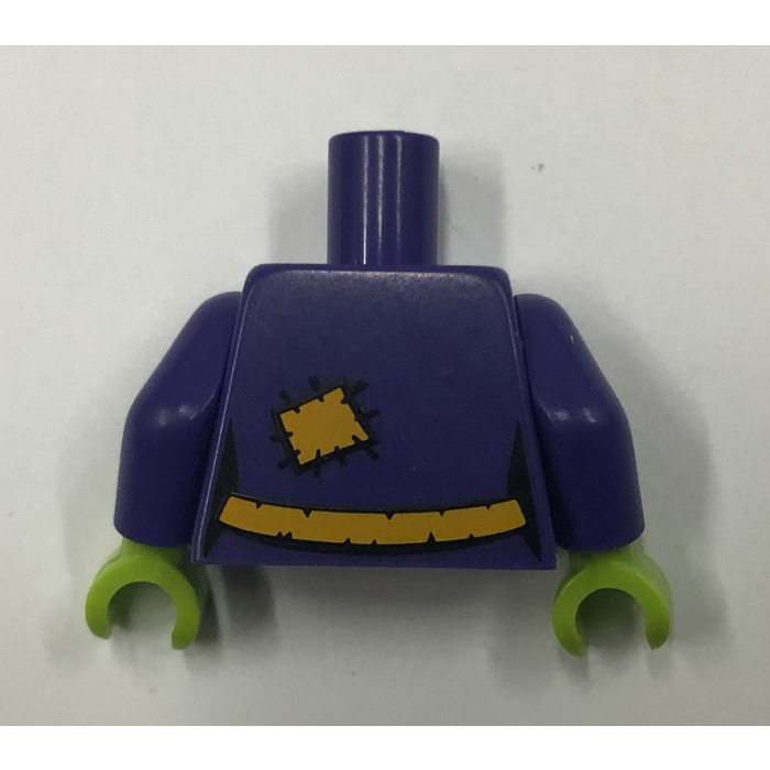 LEGO Dark Purple Minifig Torso (973) | Brick Owl - LEGO Marketplace