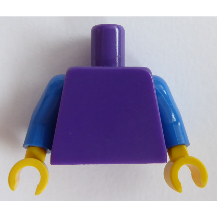 LEGO Plain Torso with Blue Arms and Yellow Hands (973 / 76382) | Brick ...