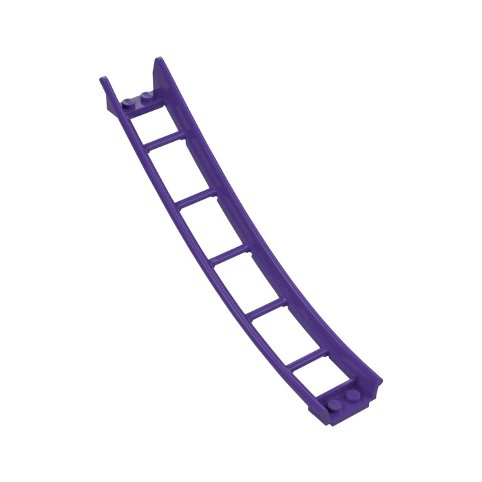 LEGO Dark Purple Roller Coaster Rail 2 x 16 x 6 Slope (26559) | Brick ...