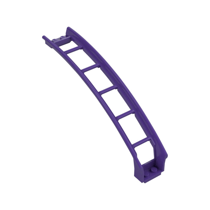 LEGO Dark Purple Roller Coaster Rail 2 x 16 x 6 Slope (26560) | Brick ...
