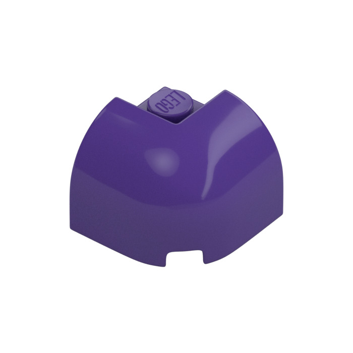 LEGO Dark Purple Slope Brick 2 x 2 x 1.3 Curved Corner (67810) | Brick Owl