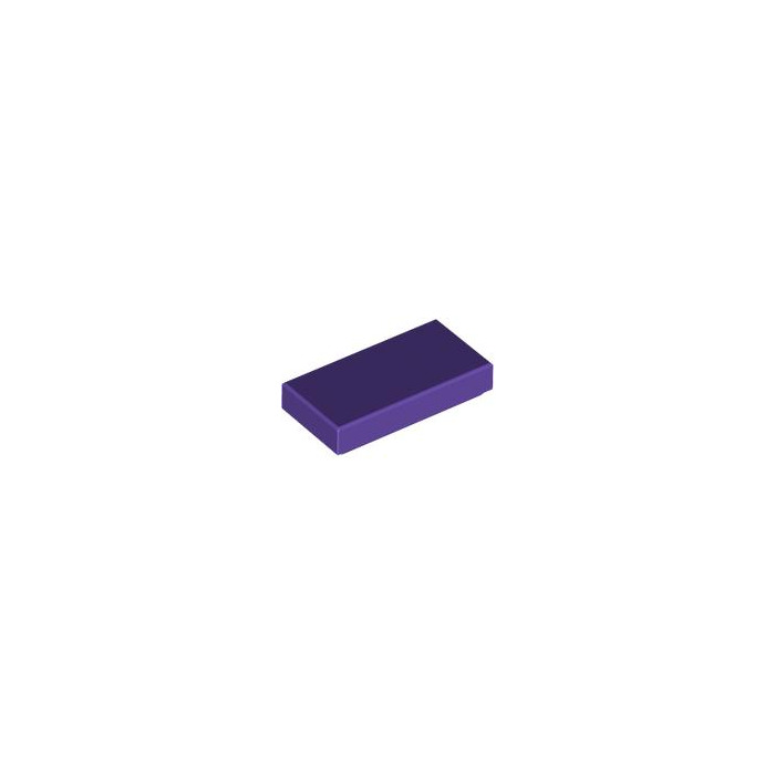LEGO Dark Purple Tile 1 x 2 with Groove (3069 / 113477) | Brick Owl