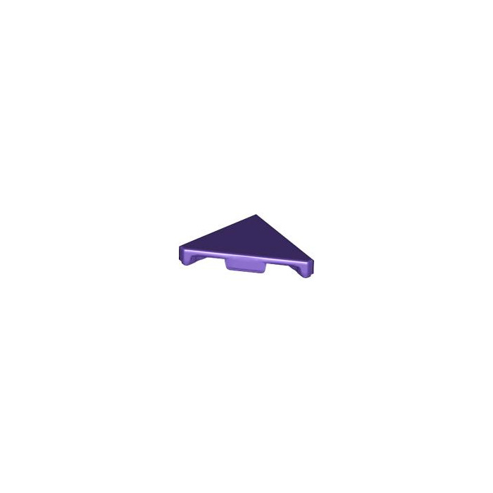 LEGO Dark Purple Tile 2 x 2 Triangular (35787 / 118551) | Brick Owl