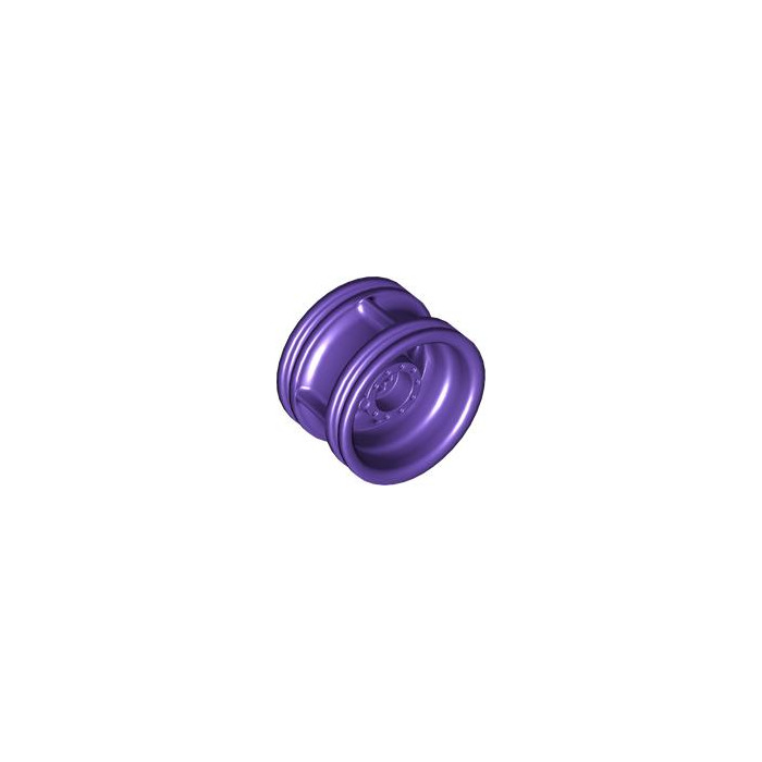 LEGO Dark Purple Wheel Rim Ø30 x 20 with No Pinholes, with Reinforced ...