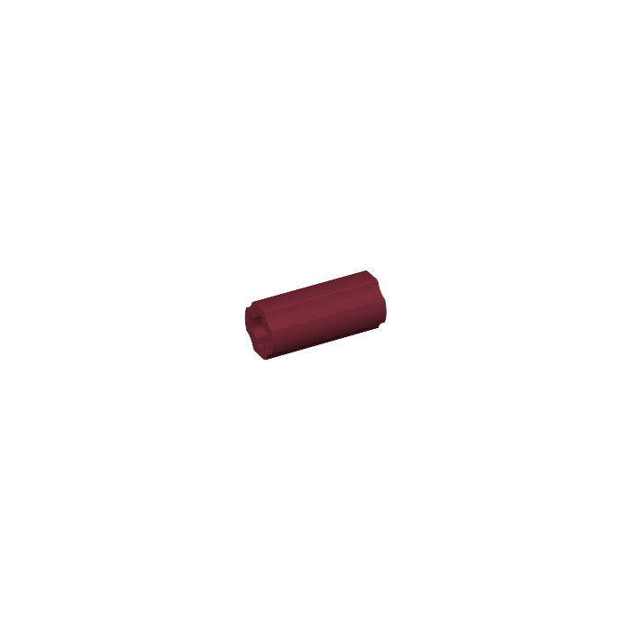 LEGO Dark Red Axle Connector (Smooth with 'x' Hole) (59443) | Brick Owl ...