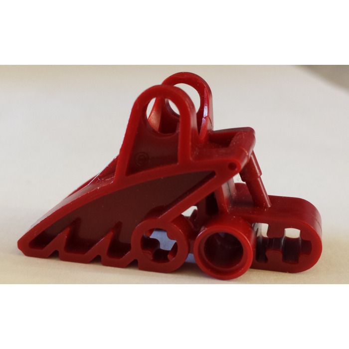 LEGO Dark Red Bionicle Foot with Ball Joint Socket 2 x 3 x 5 (41668 ...