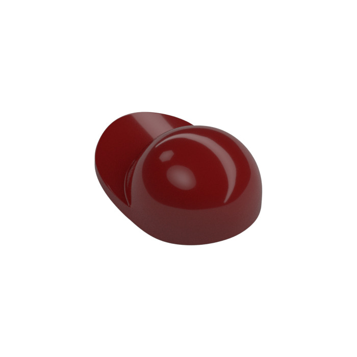 LEGO Dark Red Cap with Short Curved Bill (86035) | Brick Owl