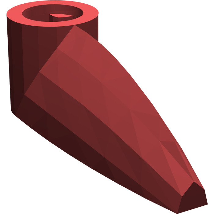 LEGO Dark Red Claw with Axle Hole (Bionicle Eye) (41669 / 48267 ...