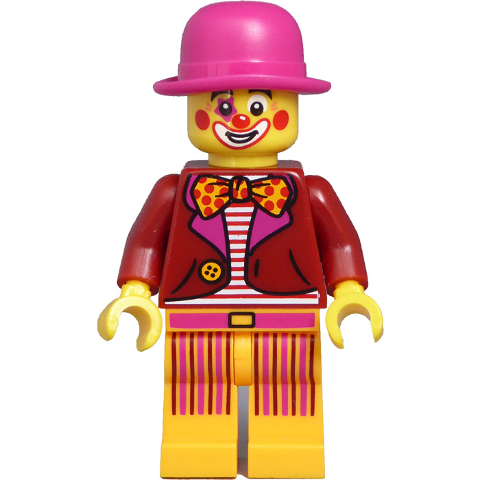 LEGO Dark Red Clown - Lego Brand Store 2022 | Brick Owl - LEGO Marketplace