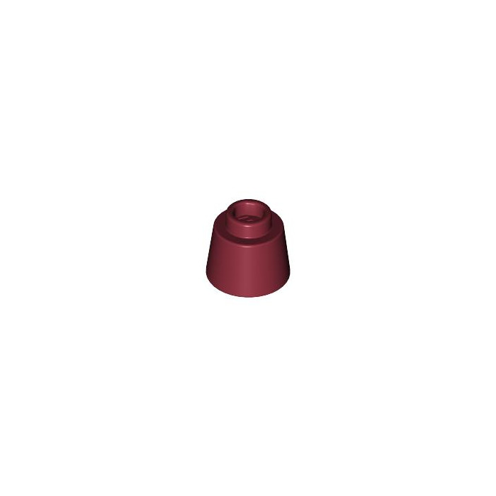 LEGO Dark Red Cone 1 x 1 Minifig Hat Fez (29175 / 85975) | Brick Owl ...