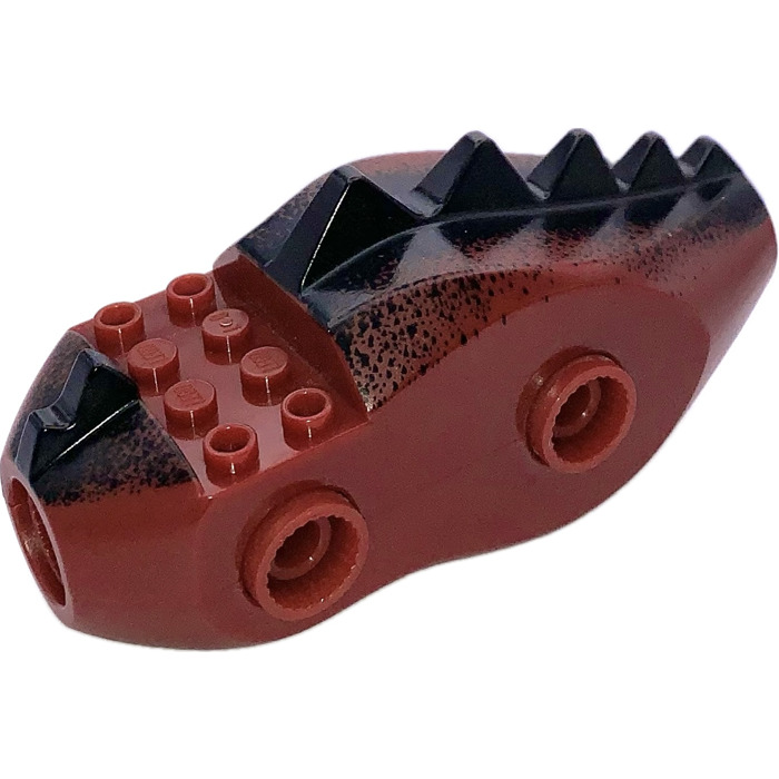 LEGO Dragon Body with Black Scales and Spikes (59224) | Brick Owl ...