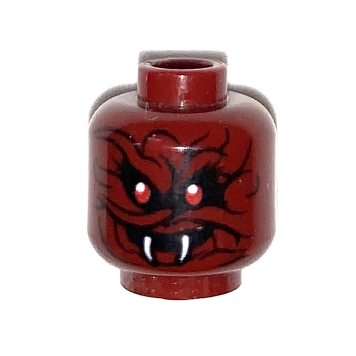 LEGO Dark Red General Machia head (3626) | Brick Owl