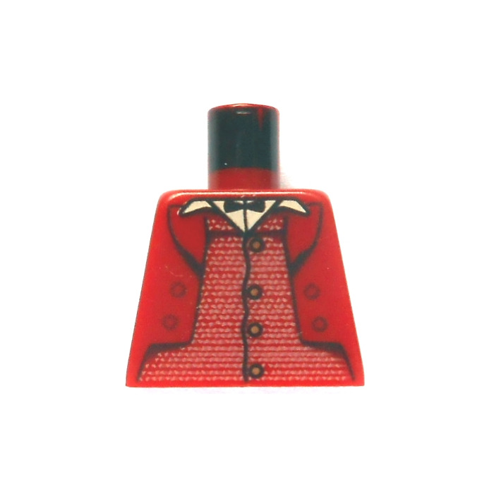LEGO Dark Red Goblin with Dark Red Suit and Black Legs Torso without ...