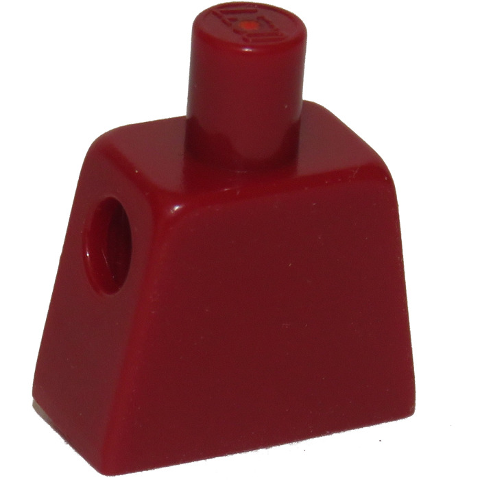 LEGO Dark Red Goblin with Dark Red Suit and Black Legs Torso without ...