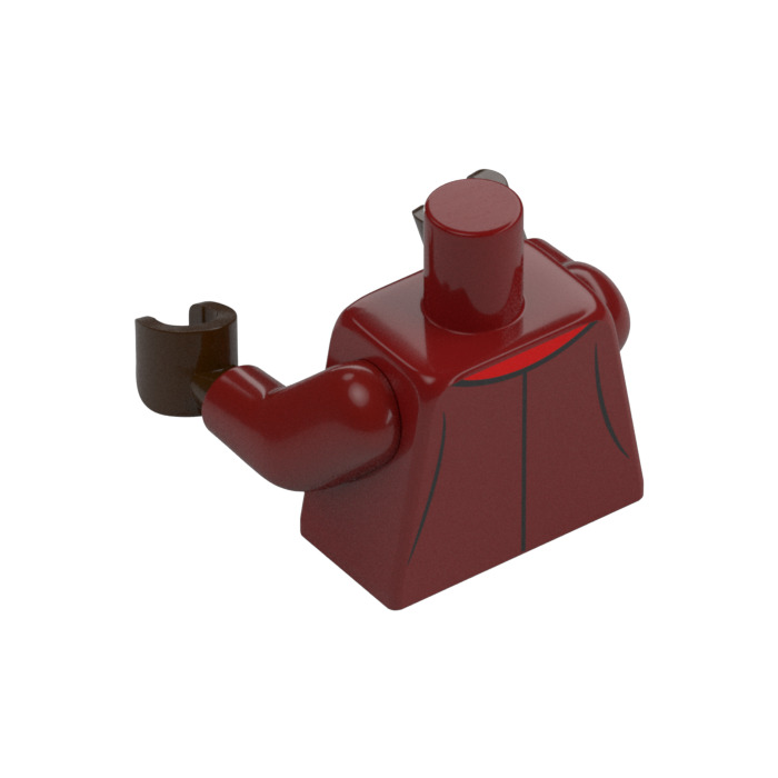 LEGO Dark Red Godric Gryffindor Minifig Torso (973 / 76382) | Brick Owl ...