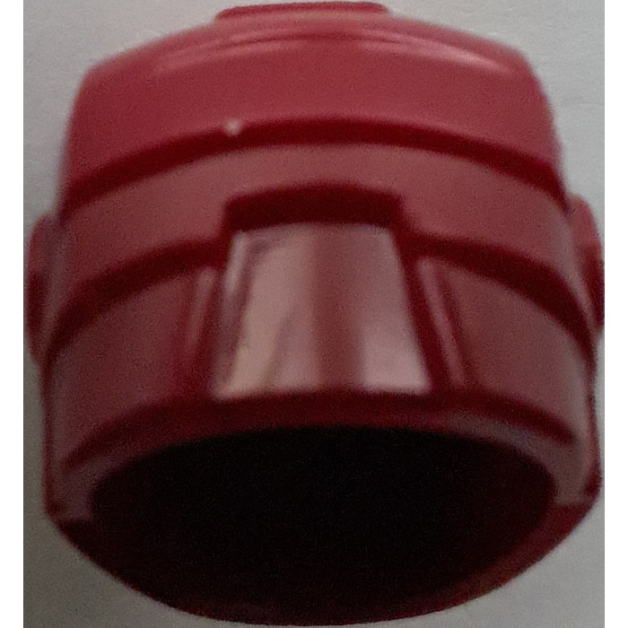 LEGO Dark Red Helmet with Smooth Front with Iron Man Mask (28631 / ...