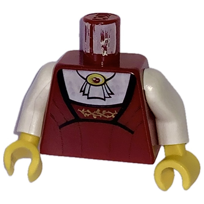 LEGO Dark Red Lady with Minifig Torso (973 / 73403) | Brick Owl - LEGO ...