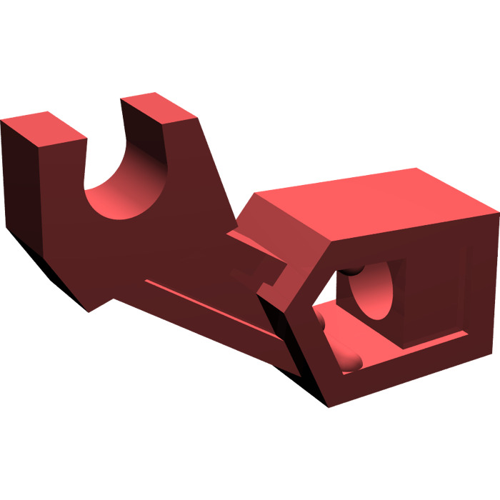 LEGO Rouge foncé Mécanique Bras avec support fin (53989 / 58342 ...