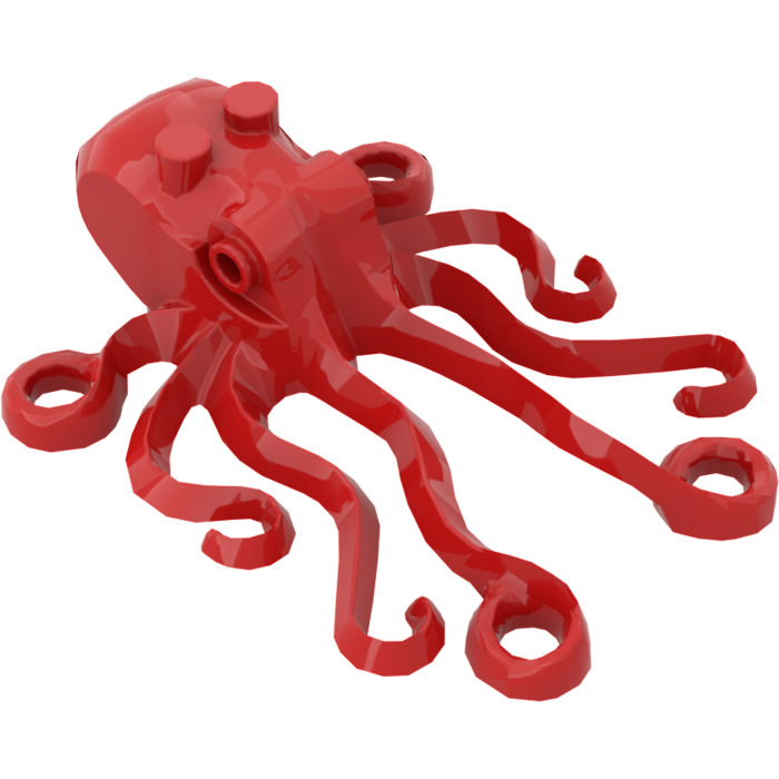 LEGO Dark Red Octopus with Studs (6086) | Brick Owl - LEGO Marketplace