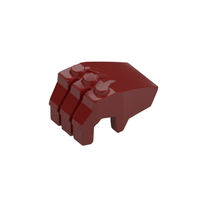 LEGO Dark Red Oversized Hand (11092 / 77030) | Brick Owl - LEGO Marketplace