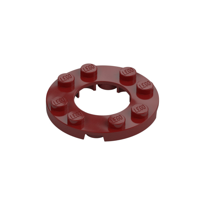 LEGO Plate 4 x 4 Round with Cutout (11833 / 28620) | Brick Owl