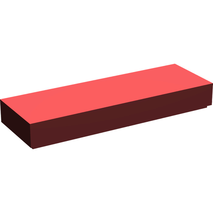 LEGO Dark Red Tile 1 x 3 (63864) | Brick Owl - LEGO Marketplace