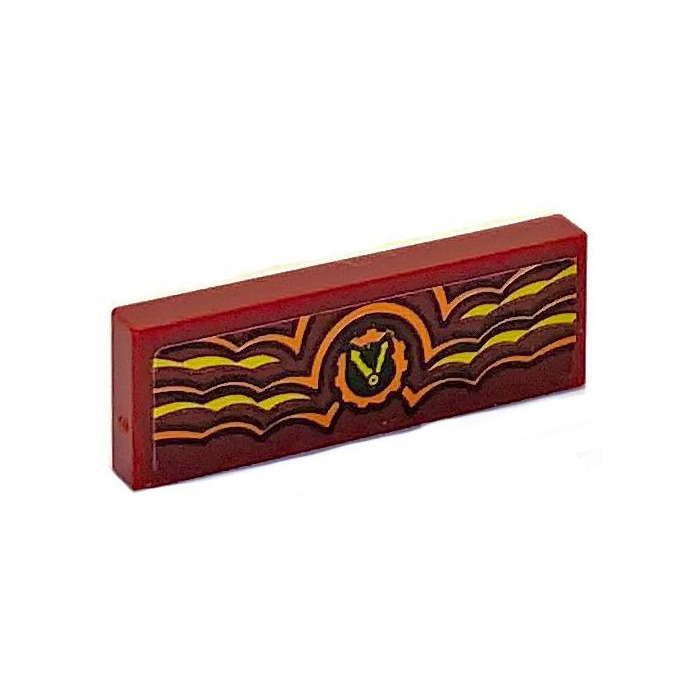 LEGO Tile 1 x 3 with Time Twins Logo Sticker (63864) | Brick Owl - LEGO ...