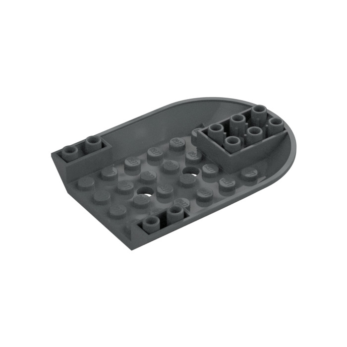 LEGO Airplane Bottom 6 x 8 Curved Inverted (11295) | Brick Owl - LEGO ...