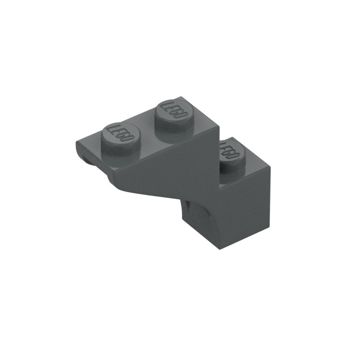 LEGO Dark Stone Gray Arch 1 x 3 x 2 with Curved End (88292) | Brick Owl